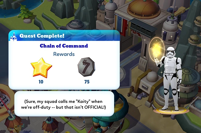 Chain of Command | Disney Magic Kingdoms Wiki | Fandom
