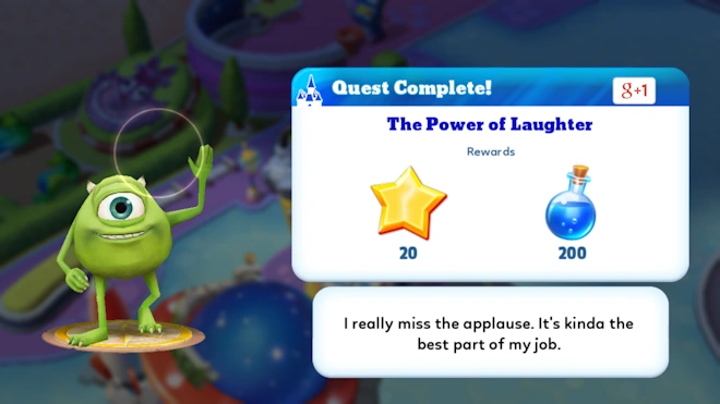 The Power of Laughter | Disney Magic Kingdoms Wiki | Fandom