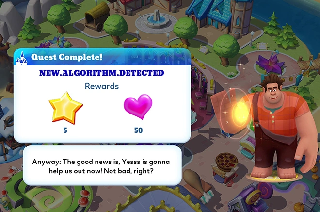 NEW.ALGORITHM.DETECTED | Disney Magic Kingdoms Wiki | Fandom