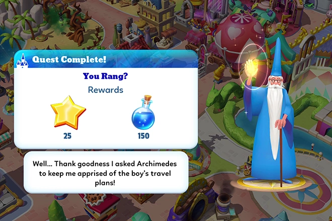 You Rang? | Disney Magic Kingdoms Wiki | Fandom