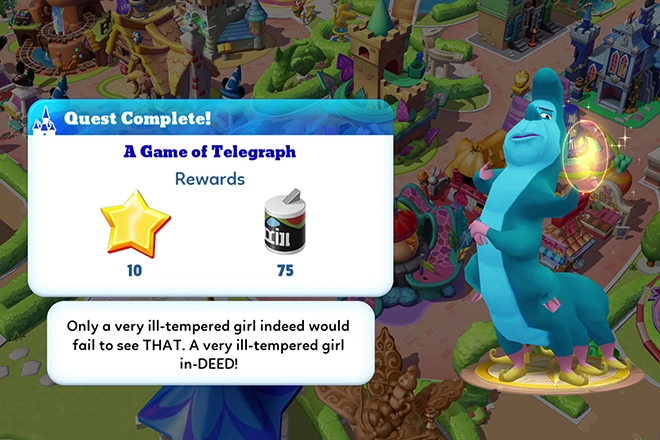A Game of Telegraph | Disney Magic Kingdoms Wiki | Fandom