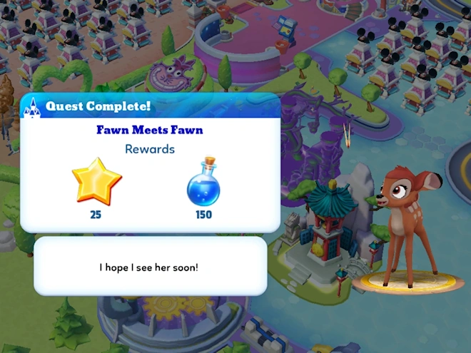 Fawn Meets Fawn | Disney Magic Kingdoms Wiki | Fandom
