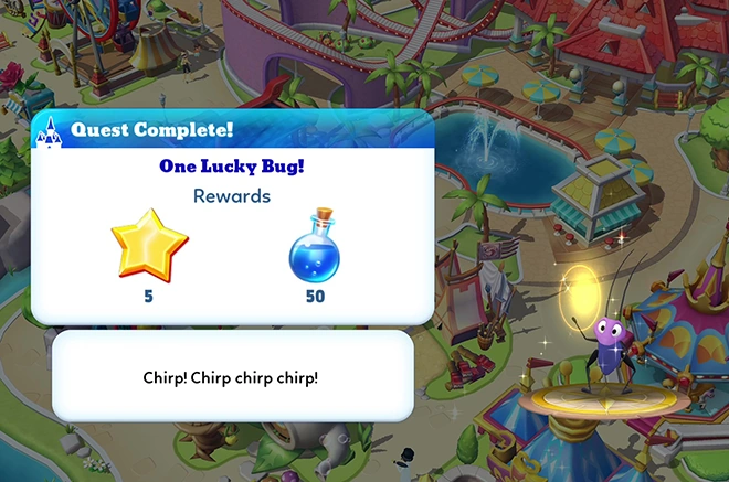 One Lucky Bug! | Disney Magic Kingdoms Wiki | Fandom