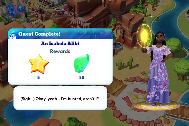 An Isabela Alibi | Disney Magic Kingdoms Wiki | Fandom
