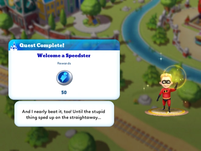 Welcome a Speedster | Disney Magic Kingdoms Wiki | Fandom