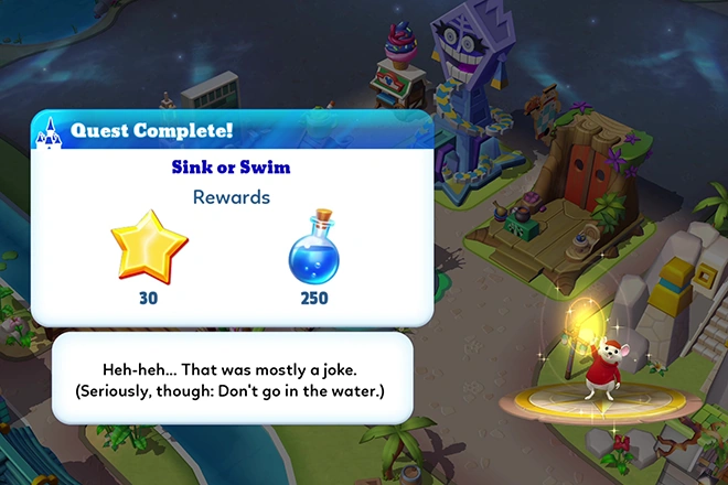 Sink or Swim | Disney Magic Kingdoms Wiki | Fandom