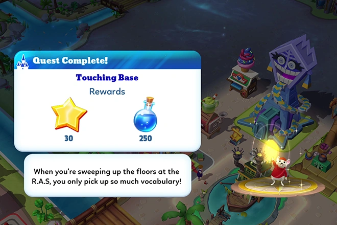 Touching Base | Disney Magic Kingdoms Wiki | Fandom