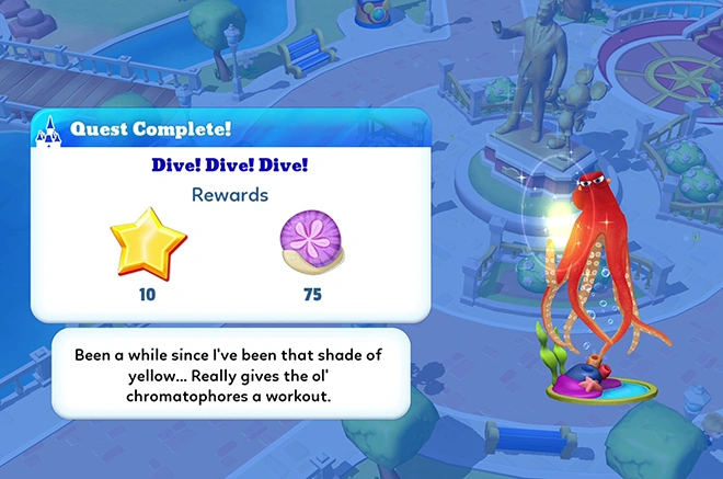 Dive! Dive! Dive! | Disney Magic Kingdoms Wiki | Fandom