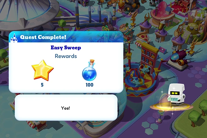 Easy Sweep | Disney Magic Kingdoms Wiki | Fandom