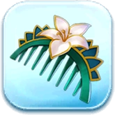 Lotus Hairpiece Token | Disney Magic Kingdoms Wiki | Fandom
