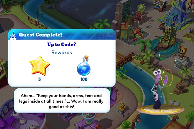 Up to Code? | Disney Magic Kingdoms Wiki | Fandom
