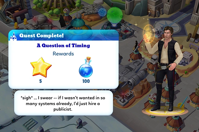 A Question of Timing | Disney Magic Kingdoms Wiki | Fandom