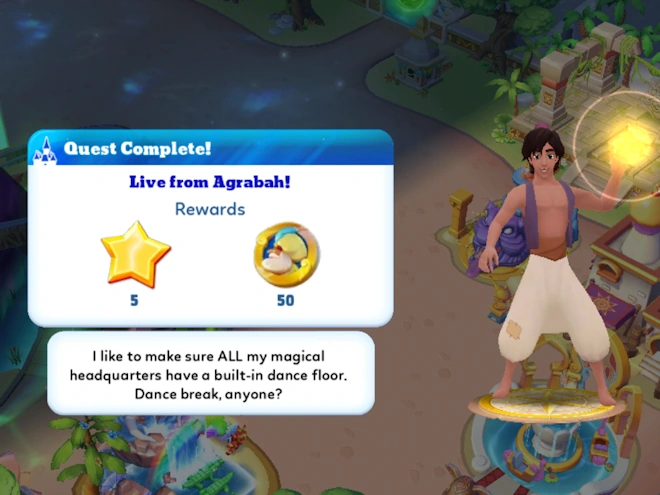 Live from Agrabah! | Disney Magic Kingdoms Wiki | Fandom