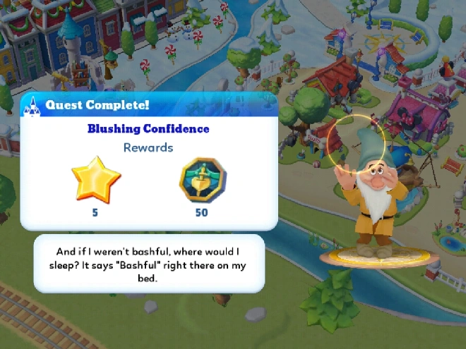 Blushing Confidence | Disney Magic Kingdoms Wiki | Fandom