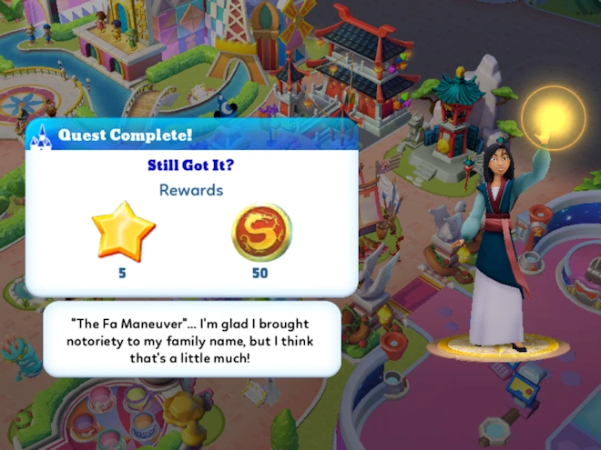 Still Got It? | Disney Magic Kingdoms Wiki | Fandom