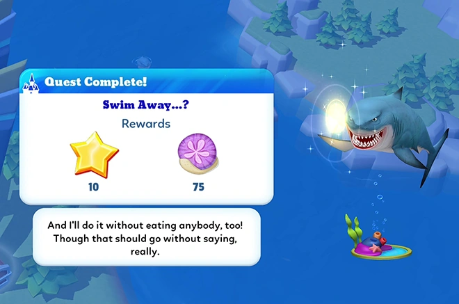 Swim Away...? | Disney Magic Kingdoms Wiki | Fandom