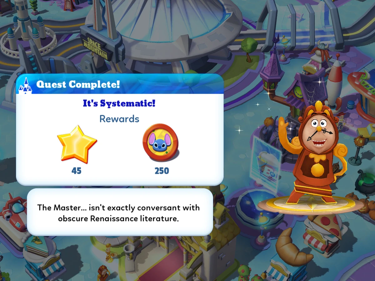 It's Systematic! | Disney Magic Kingdoms Wiki | Fandom