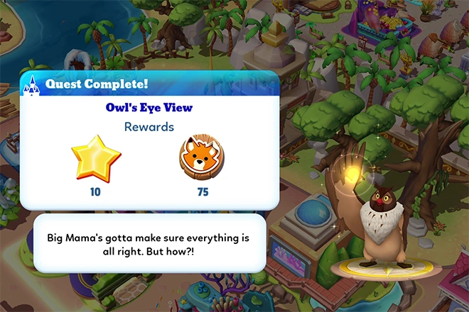 Owl's Eye View | Disney Magic Kingdoms Wiki | Fandom