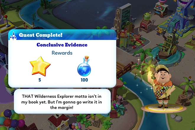 Conclusive Evidence | Disney Magic Kingdoms Wiki | Fandom