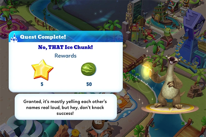No, THAT Ice Chunk! | Disney Magic Kingdoms Wiki | Fandom