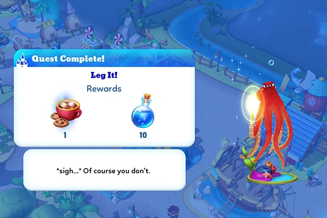 Leg It! | Disney Magic Kingdoms Wiki | Fandom