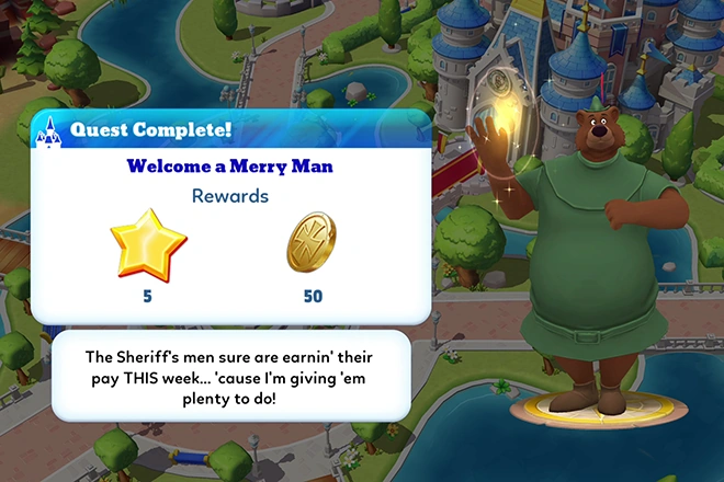 Welcome a Merry Man | Disney Magic Kingdoms Wiki | Fandom