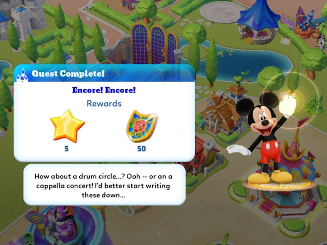 Encore! Encore! | Disney Magic Kingdoms Wiki | Fandom