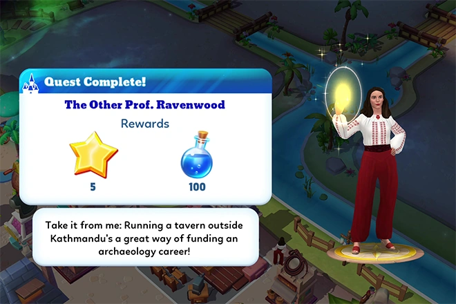 The Other Prof. Ravenwood | Disney Magic Kingdoms Wiki | Fandom