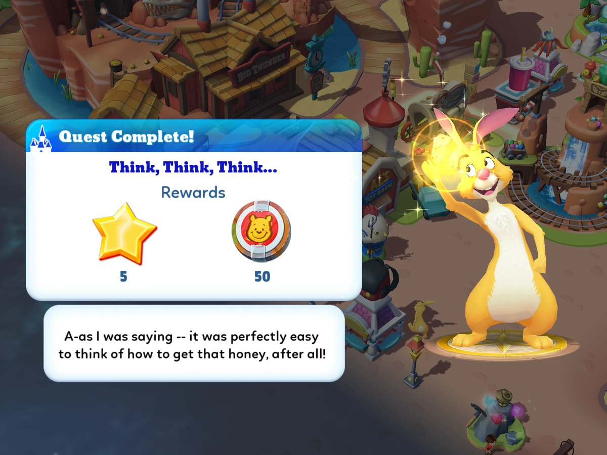 Think, Think, Think... | Disney Magic Kingdoms Wiki | Fandom