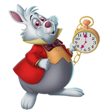 Alice In Wonderland White Rabbit Disney