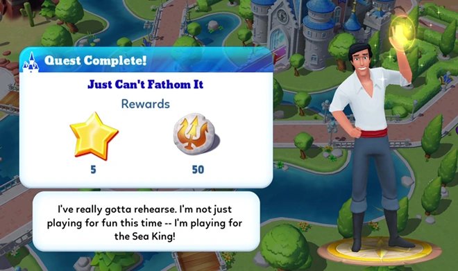 Just Can't Fathom It | Disney Magic Kingdoms Wiki | Fandom