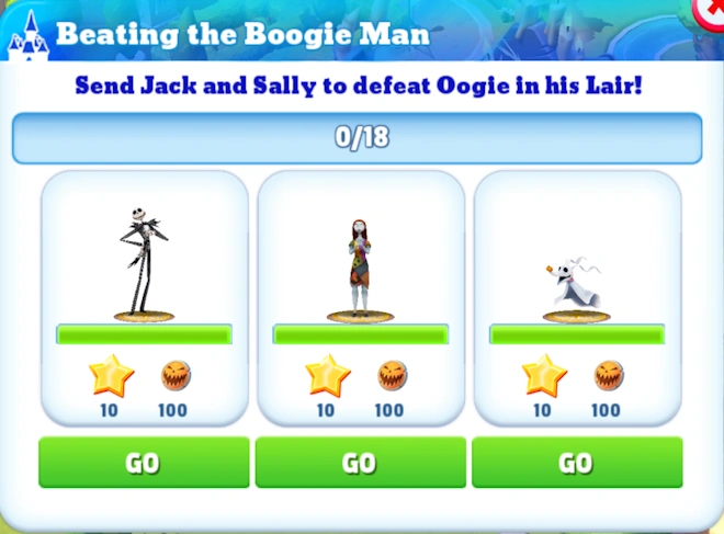 Beating the Boogie Man | Disney Magic Kingdoms Wiki | Fandom