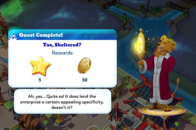 Tax, Sheltered? | Disney Magic Kingdoms Wiki | Fandom