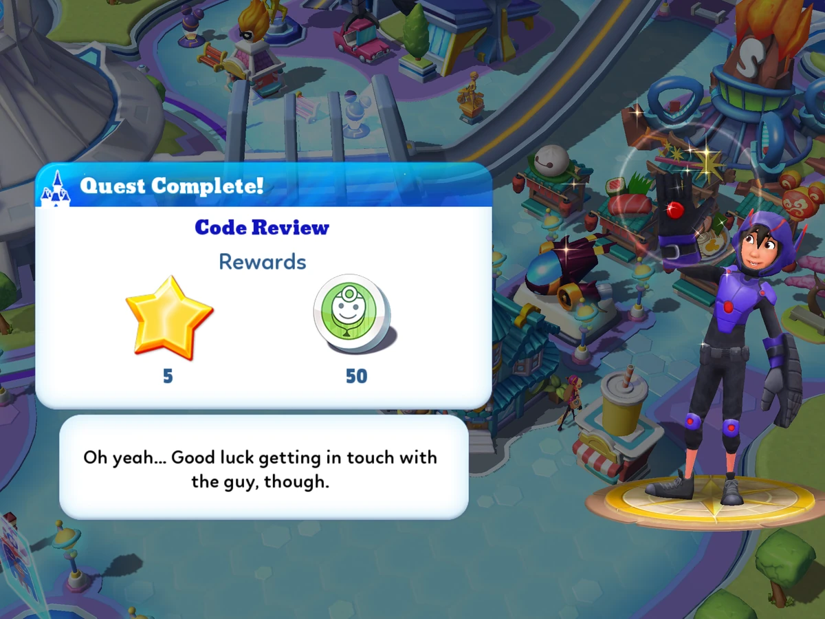 Code Review | Disney Magic Kingdoms Wiki | Fandom