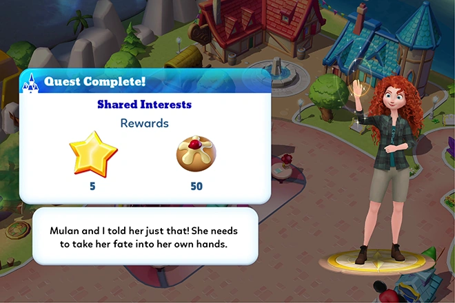 Shared Interests | Disney Magic Kingdoms Wiki | Fandom