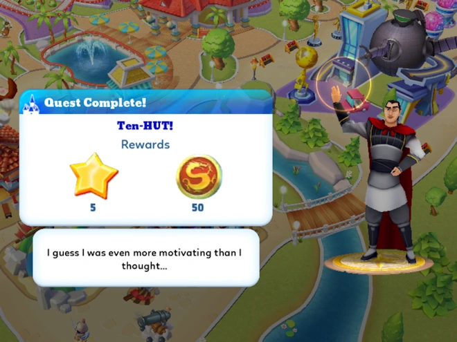 Ten-HUT! | Disney Magic Kingdoms Wiki | Fandom