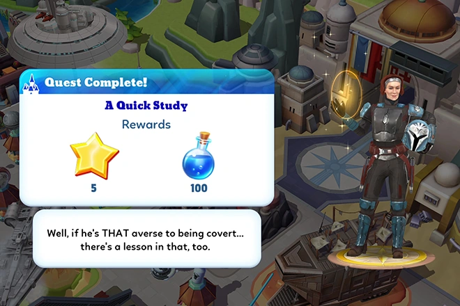 A Quick Study | Disney Magic Kingdoms Wiki | Fandom