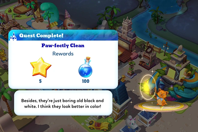 Paw-fectly Clean | Disney Magic Kingdoms Wiki | Fandom