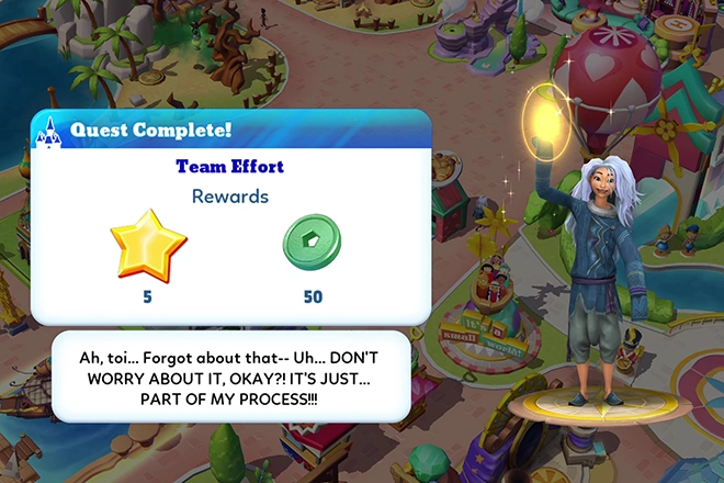 Team Effort | Disney Magic Kingdoms Wiki | Fandom