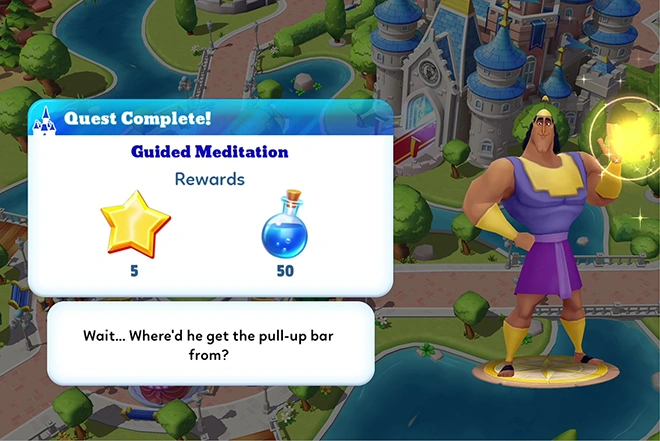 Guided Meditation | Disney Magic Kingdoms Wiki | Fandom