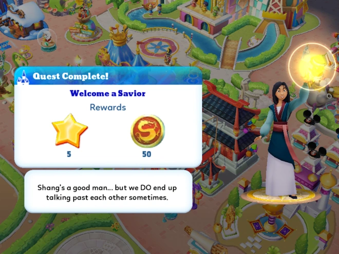 Welcome a Savior | Disney Magic Kingdoms Wiki | Fandom