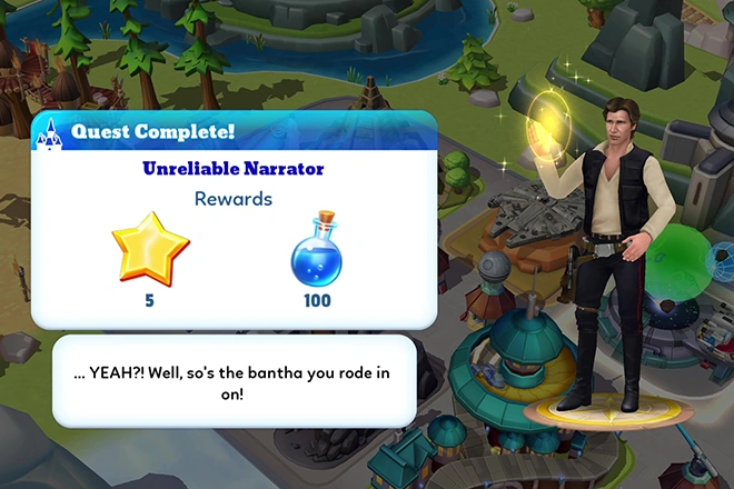 Unreliable Narrator | Disney Magic Kingdoms Wiki | Fandom