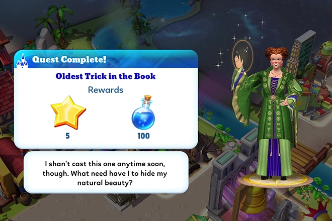 Oldest Trick in the Book | Disney Magic Kingdoms Wiki | Fandom