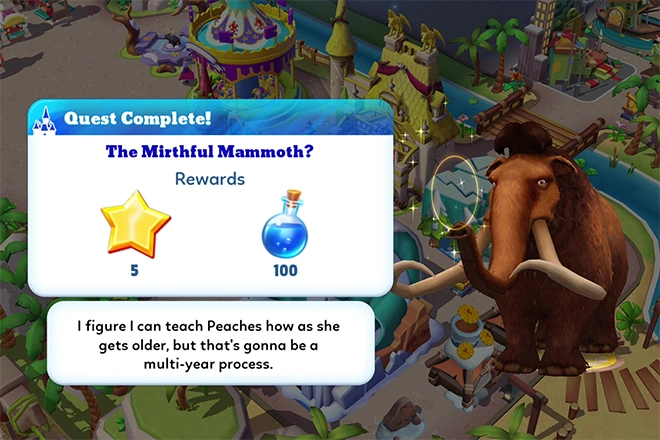 The Mirthful Mammoth? | Disney Magic Kingdoms Wiki | Fandom