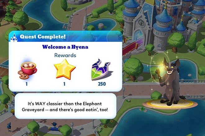 Welcome a Hyena | Disney Magic Kingdoms Wiki | Fandom