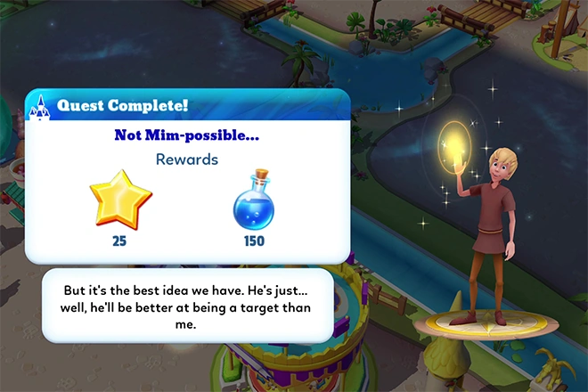 Not Mim-possible... | Disney Magic Kingdoms Wiki | Fandom