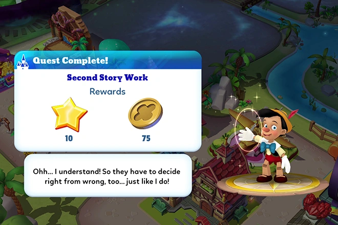 Second Story Work | Disney Magic Kingdoms Wiki | Fandom