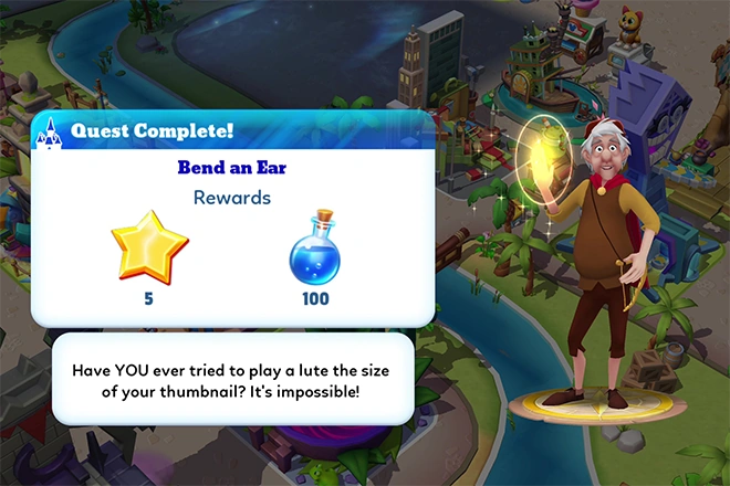 Bend an Ear | Disney Magic Kingdoms Wiki | Fandom
