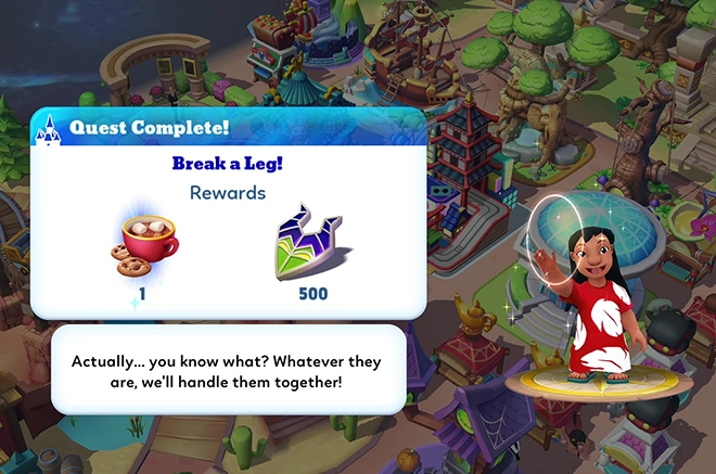 Break a Leg! | Disney Magic Kingdoms Wiki | Fandom