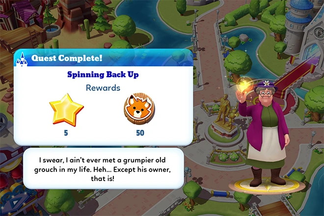 Spinning Back Up | Disney Magic Kingdoms Wiki | Fandom